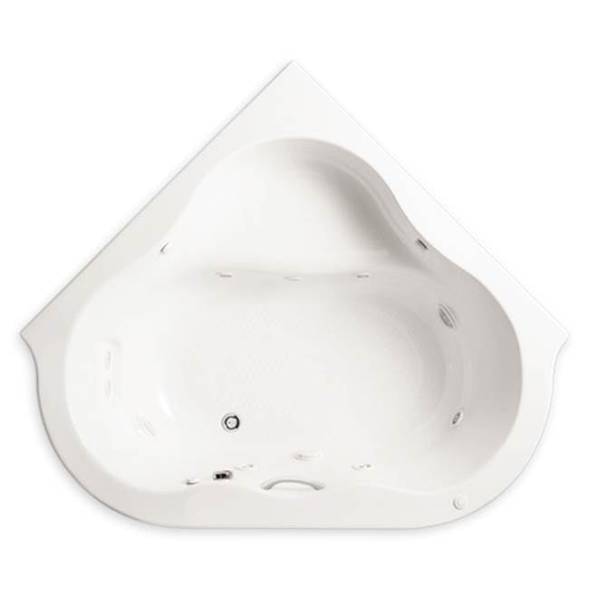 American Standard Evolution® Corner 60 x 60-Inch Drop-In Bathtub With ...