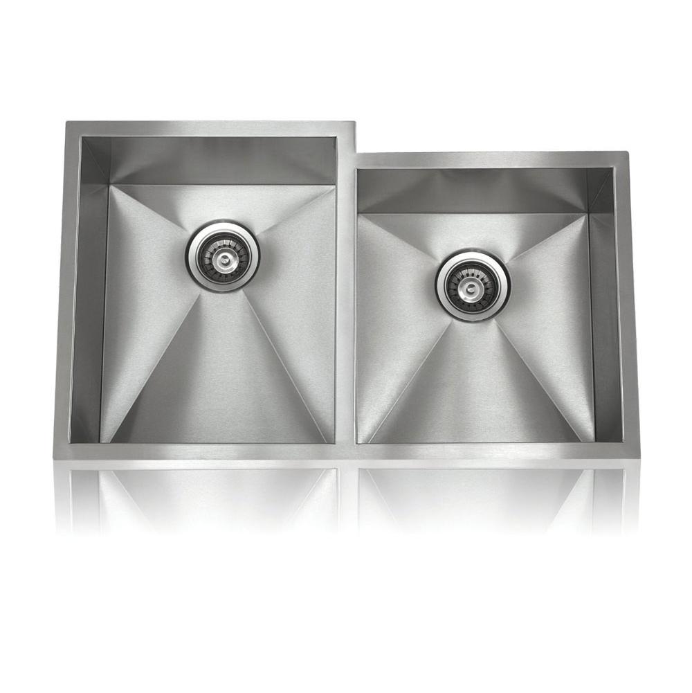 Lenova Zero Radius Kitchen Sink 33'' X 20'' X 10'' – Sognare Kitchen ...