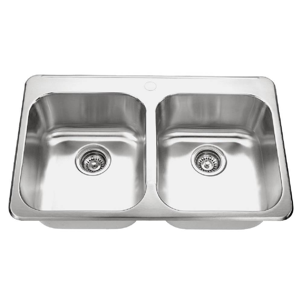Lenova Drop In Kitchen Sink 31'' X 20-1/2'' X 8'' – Sognare Kitchen ...